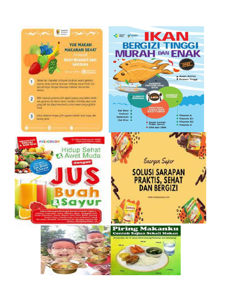 Iklan Makanan Sehat | PDF