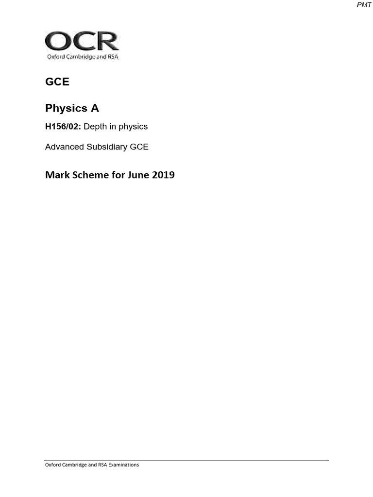 downloadPhysicsA-levelPast-PapersOCR-AAS-Paper-2June20201920MS20 ...