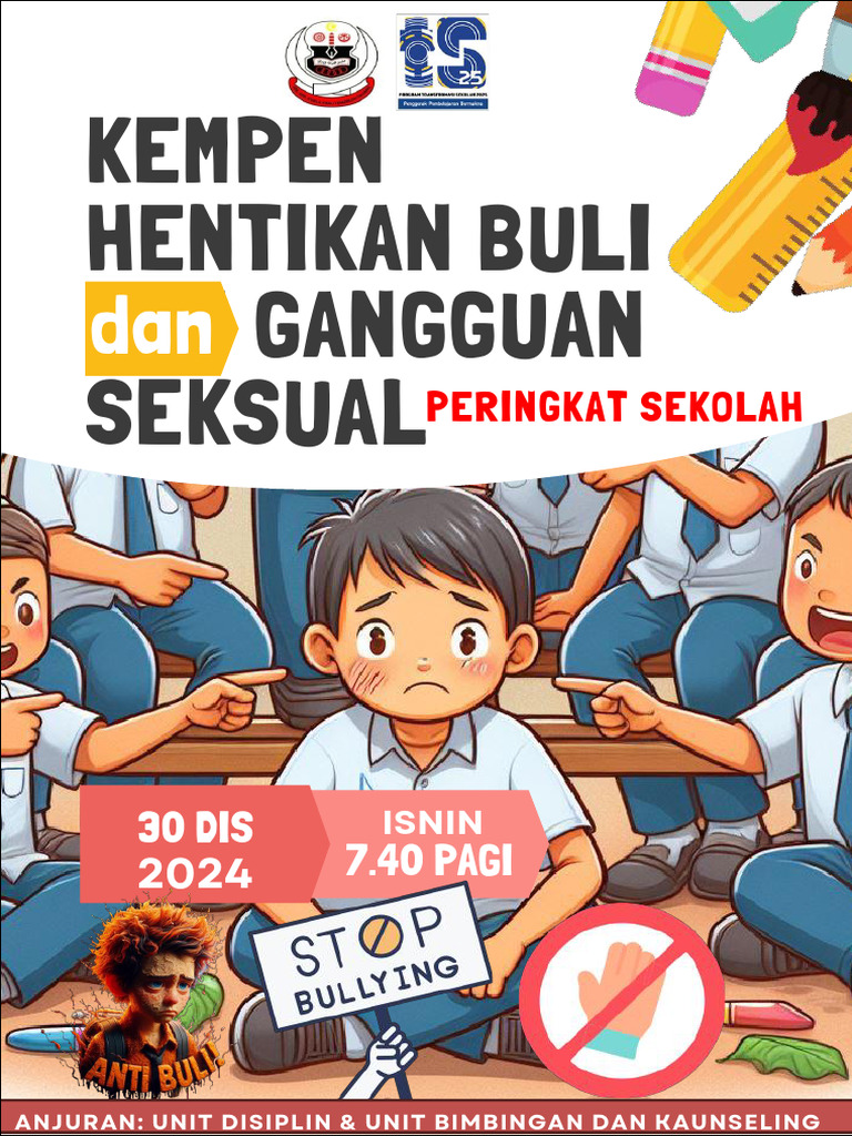 Buku Program Kempen Hentikan Buli Dan Gangguan Seksual | PDF