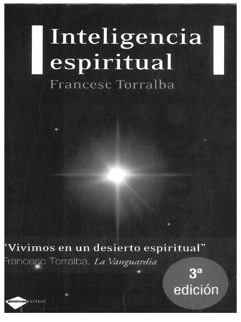 Inteligencia Espiritual Francesc Torralba | PDF