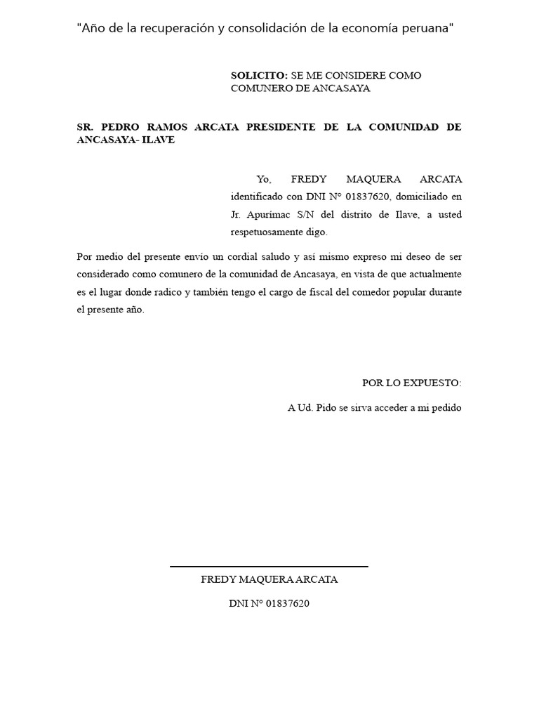 SOLICITO | PDF