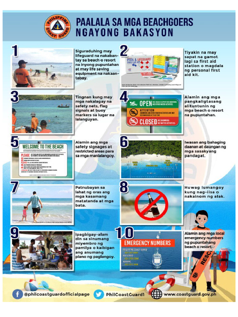 Paalala Sa Beachgoers New | PDF