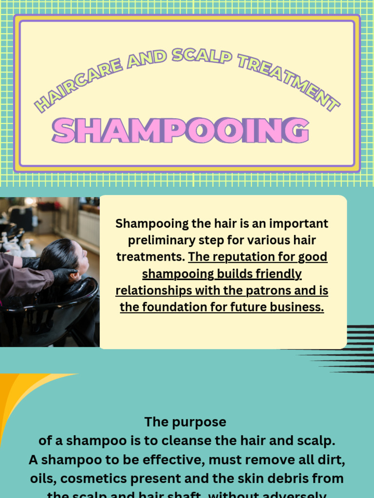 Effective Shampooing Techniques | PDF | Shampoo | Hair Care