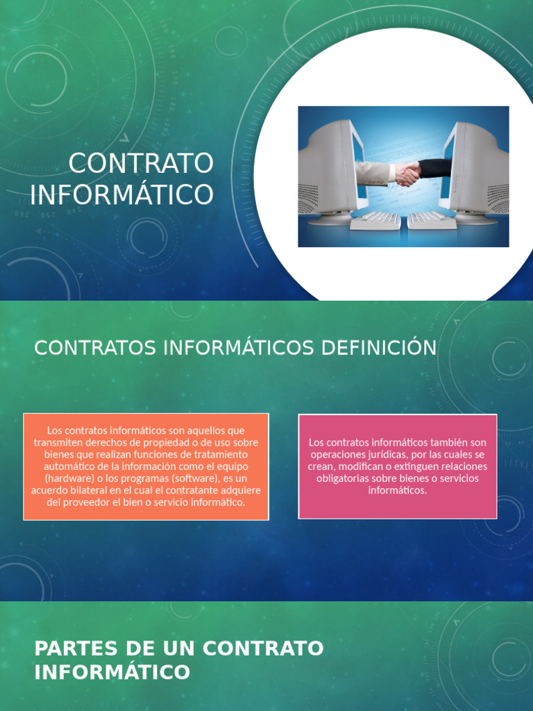Contrato Informatico | PDF | Informática