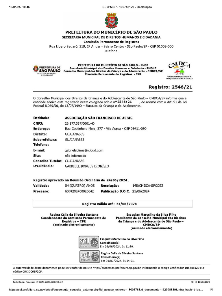 Asfa Cmdca 2028 | PDF