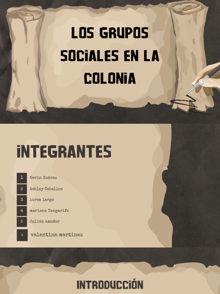 los grupos sociales en la colonia | PDF | Colonialismo | España