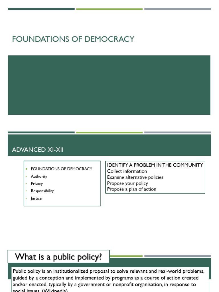 Foundations of Democracy | PDF | Smoking | Justice