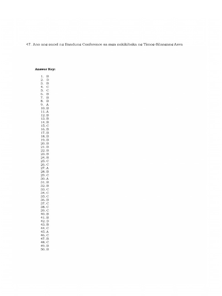 AP7 3rd Q Exam Matatag | PDF