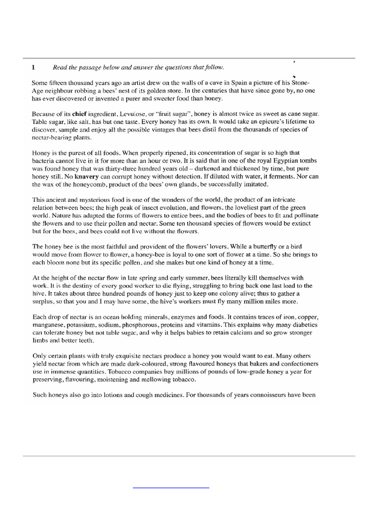 KCSE 2012 English Paper 2 | PDF