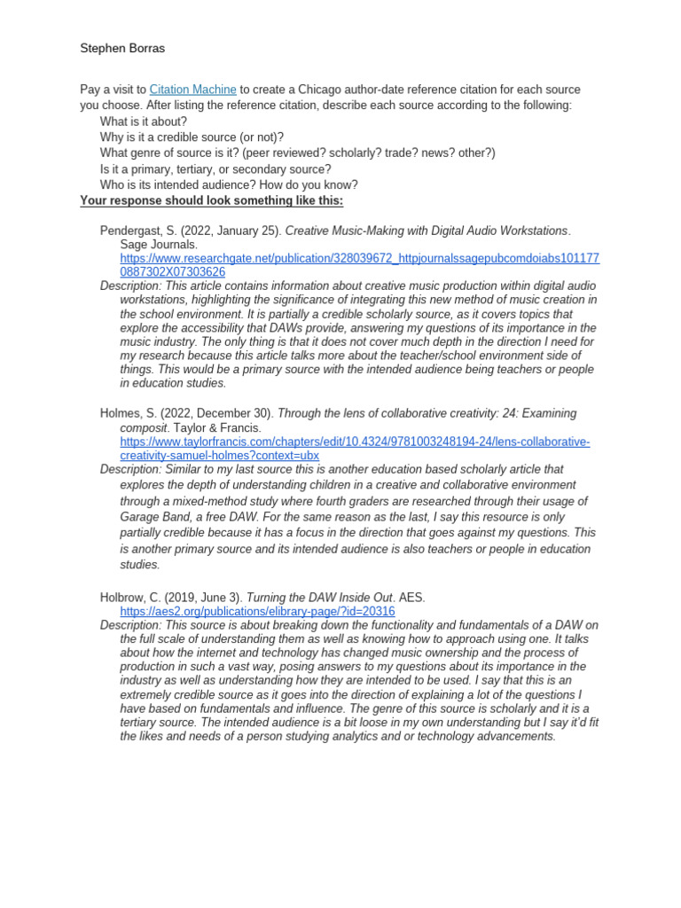 Stephen Borras Familiar Sources | PDF | Human Communication