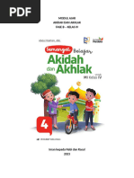 Modul Ajar Akidah Akhlak Kelas 4 | PDF