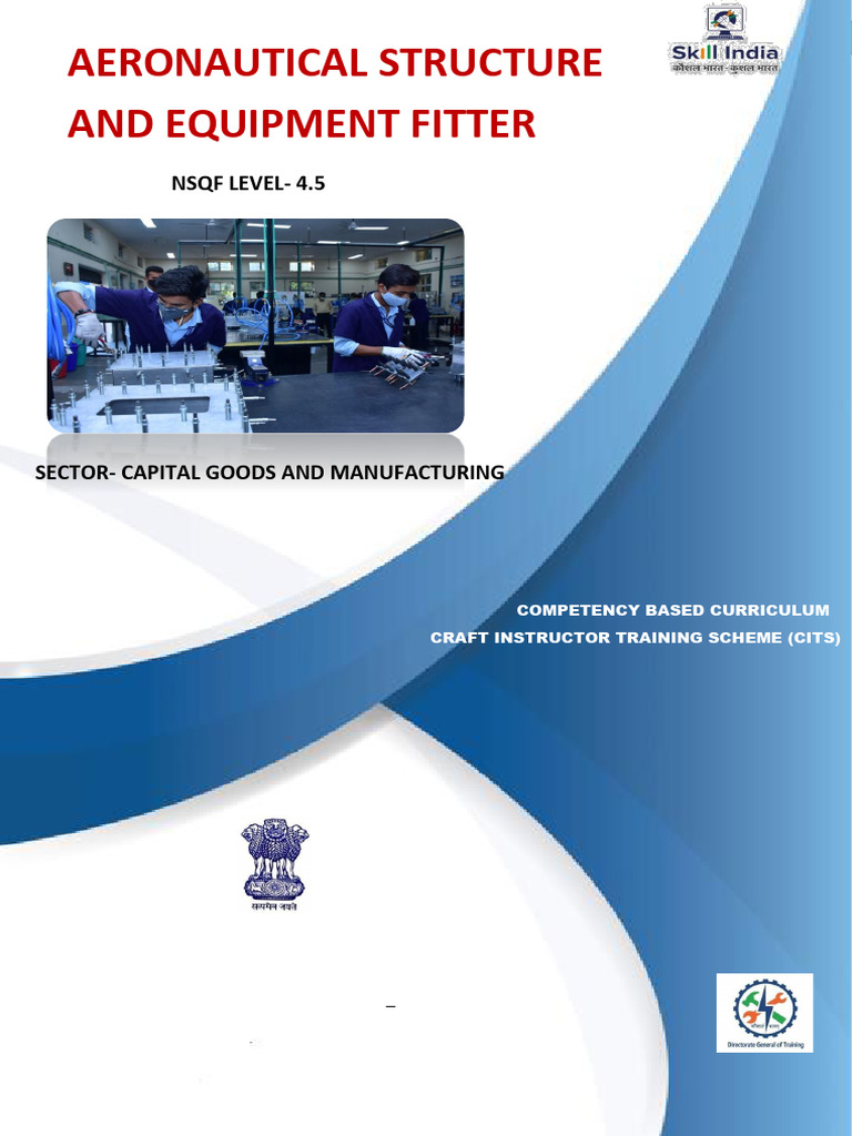 Aero Structure and Eqpt Fitter_CITS2.1_NSQF-4.5 (1) | PDF | Rivet ...