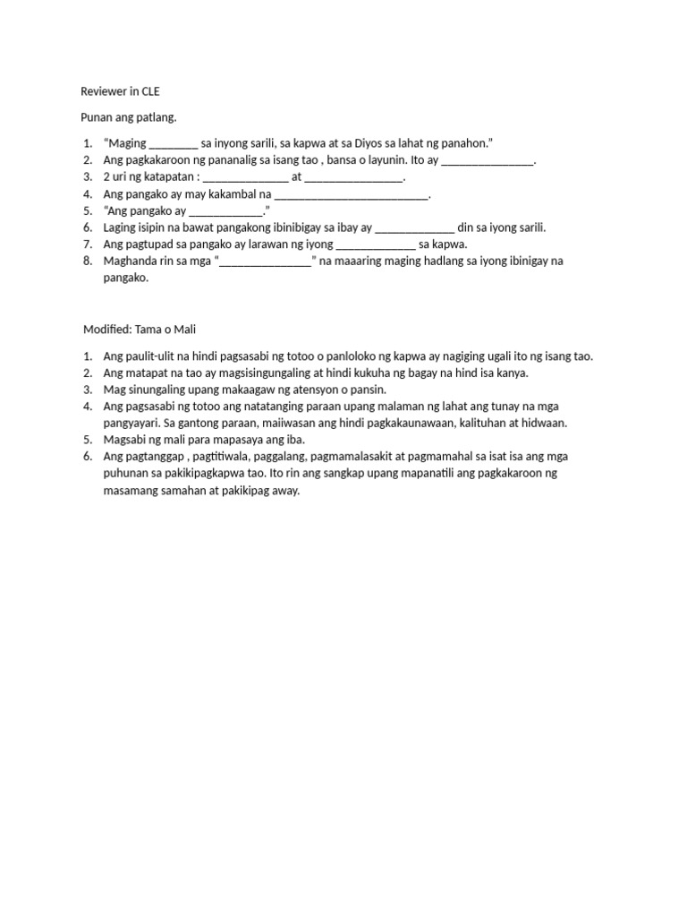 CLE | PDF
