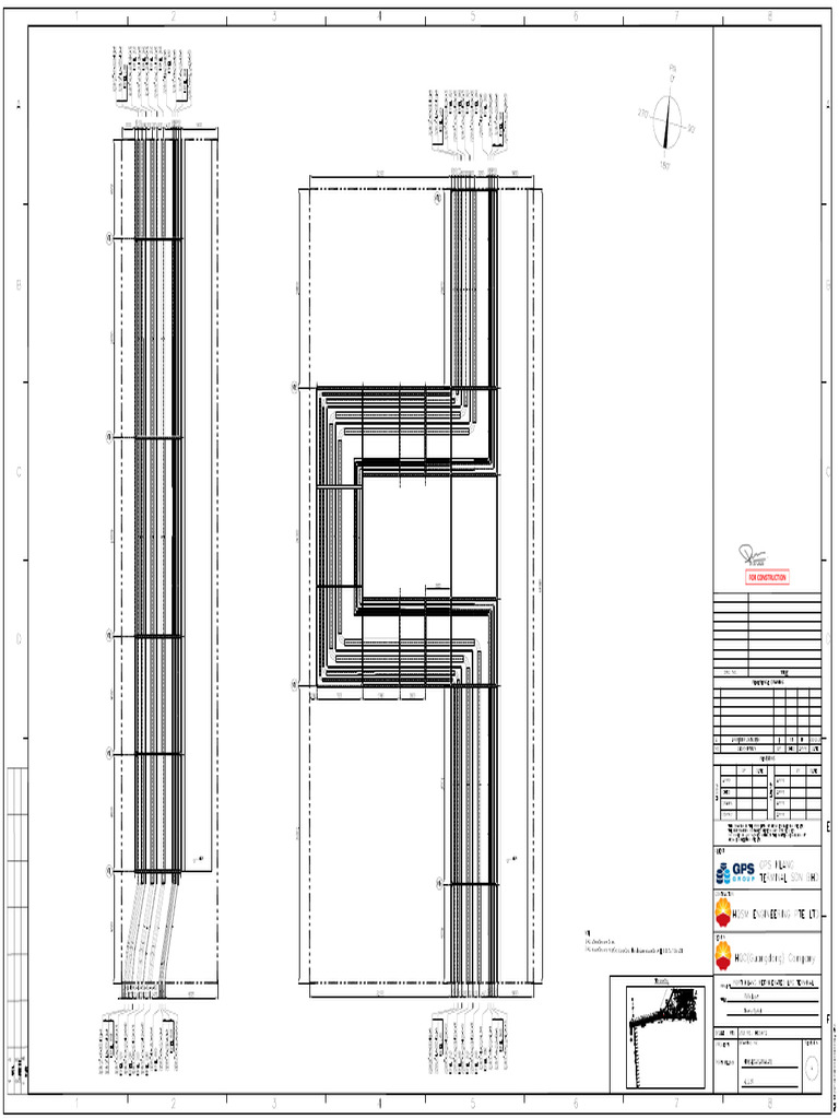 HQSM12-L02-501-008-A1-001-A Piping Layout(Trestle PipeRack) | PDF
