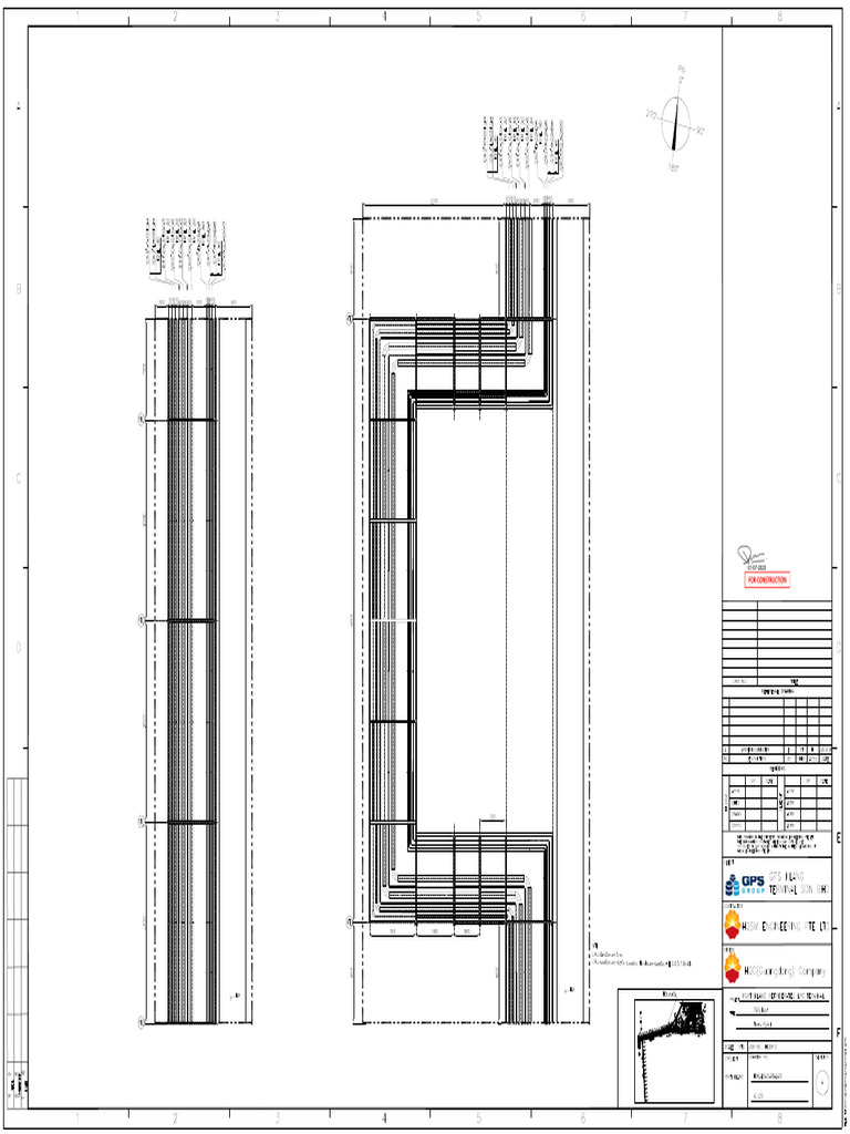 HQSM12-L02-501-008-A1-002-A Piping Layout (Trestle PipeRack) | PDF