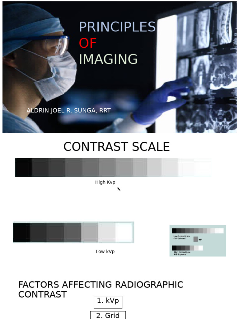 Radiographic Contrast Essentials | PDF | Radiography | X Ray