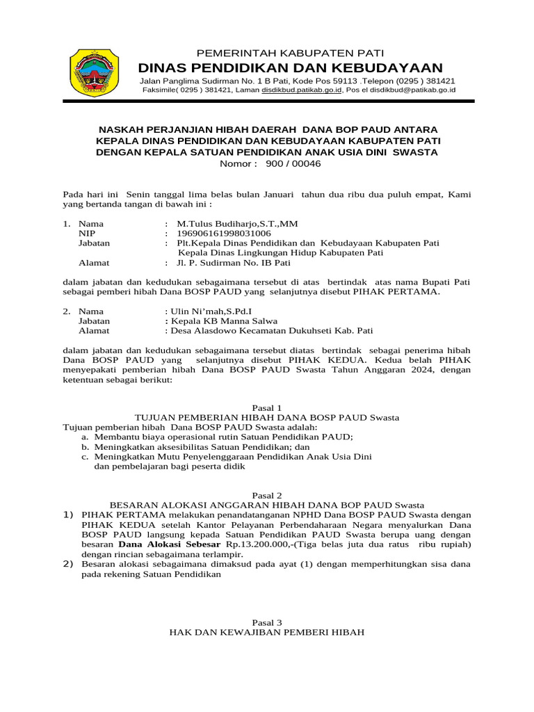 NPHD BOP 2024 KB MANNA SALWA Edit | PDF