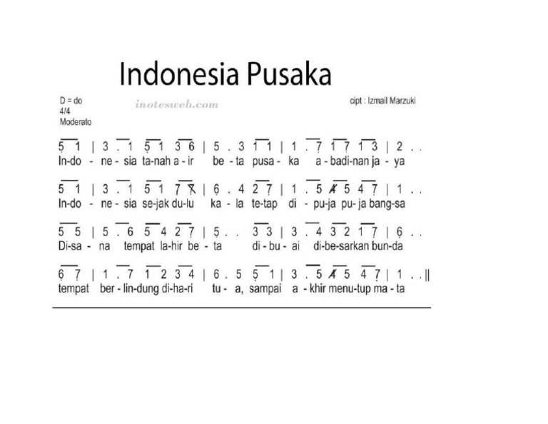 not angka indonesia pusaka | PDF