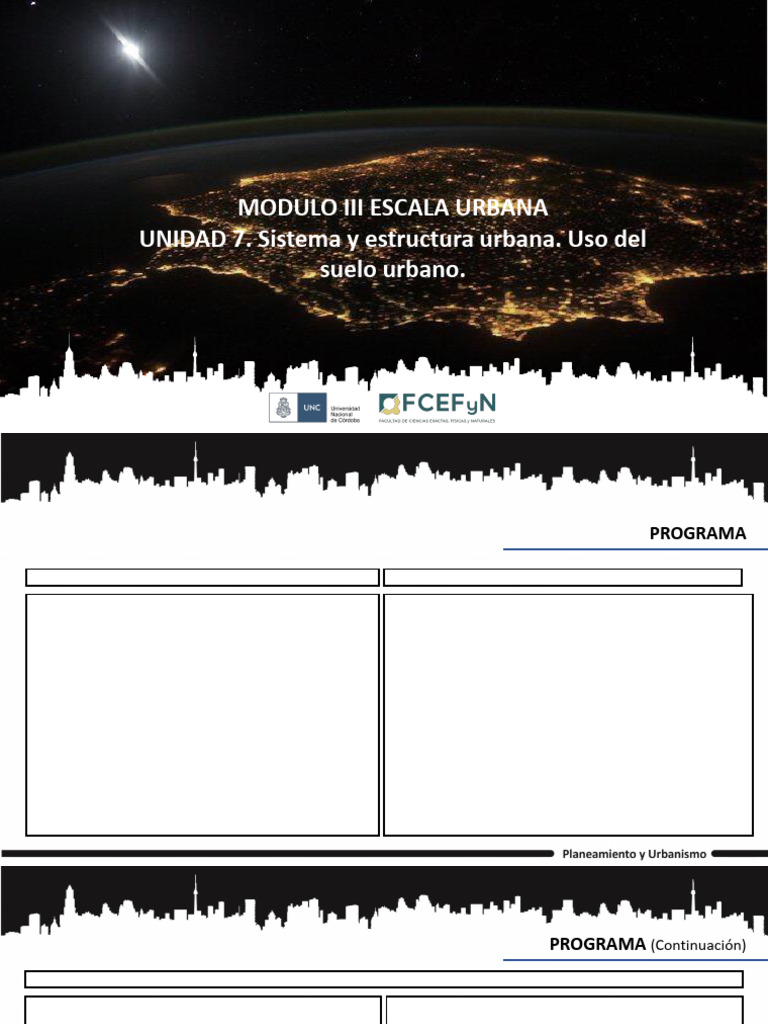 U7 - Modulo III-Uso de Suelo-2024-C1 | PDF | Planificación | Tecnología de información y ...