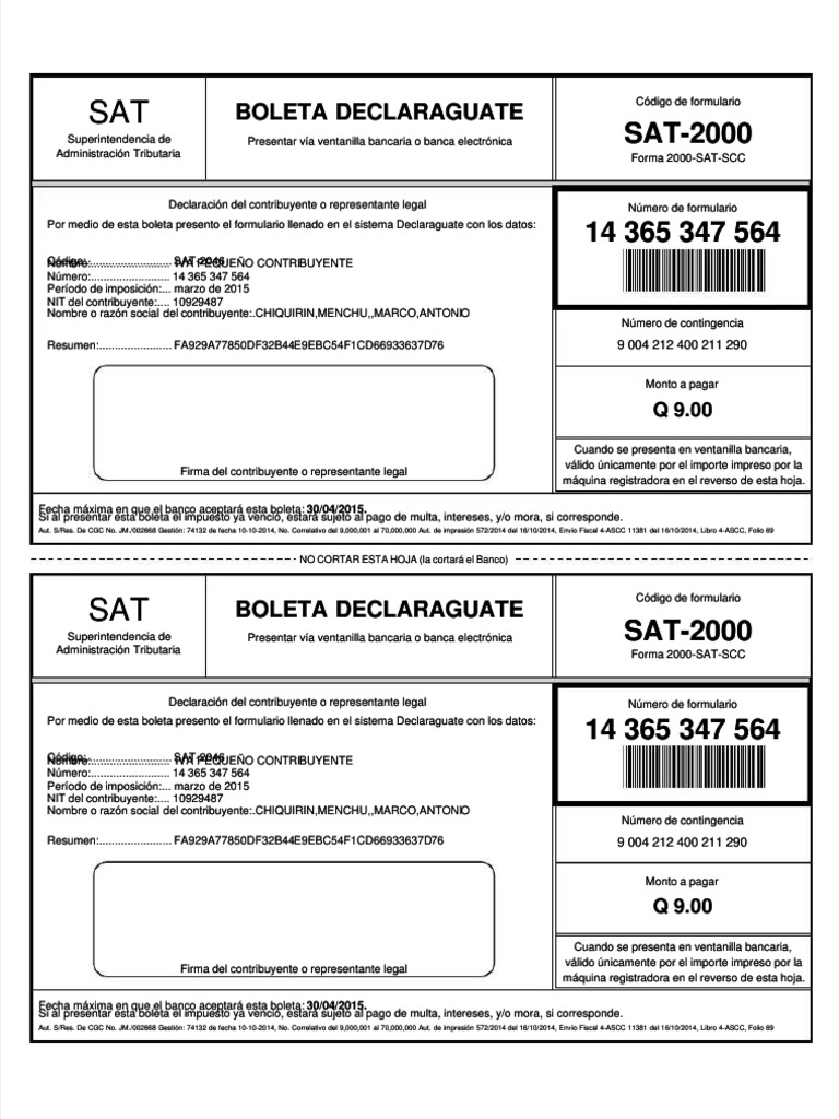 PDF Ejemplo de Boleta de Pago - Compress | PDF | Pagos