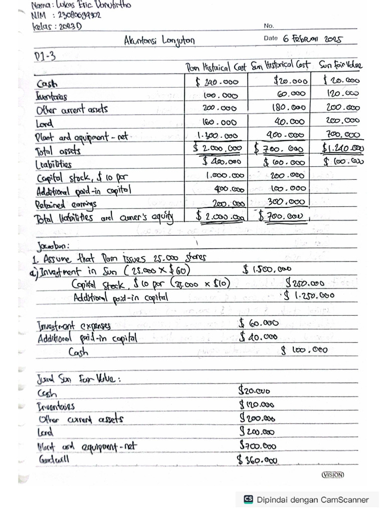Advanced Accounting 2 | PDF