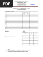 Form Peminjaman Barang | PDF