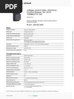 Schneider Electric - EOCR - 3DM2-WRDUWZ | PDF | Relay | Alternating Current