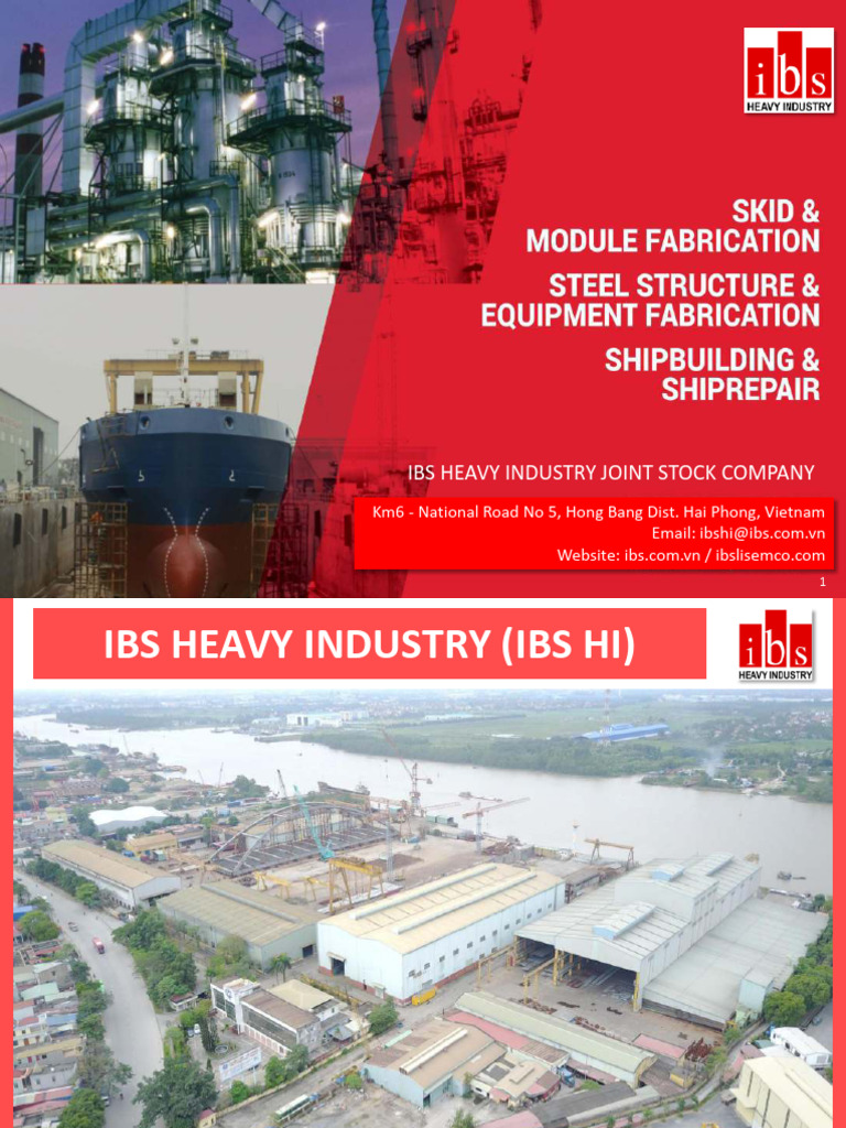 IBS HI Corporate Presentation | PDF | Crane (Machine) | Power Station