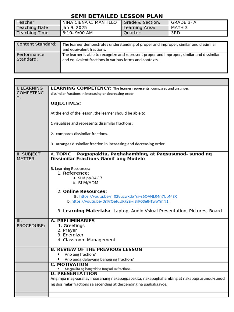 Math Q3 - Day 1 | PDF