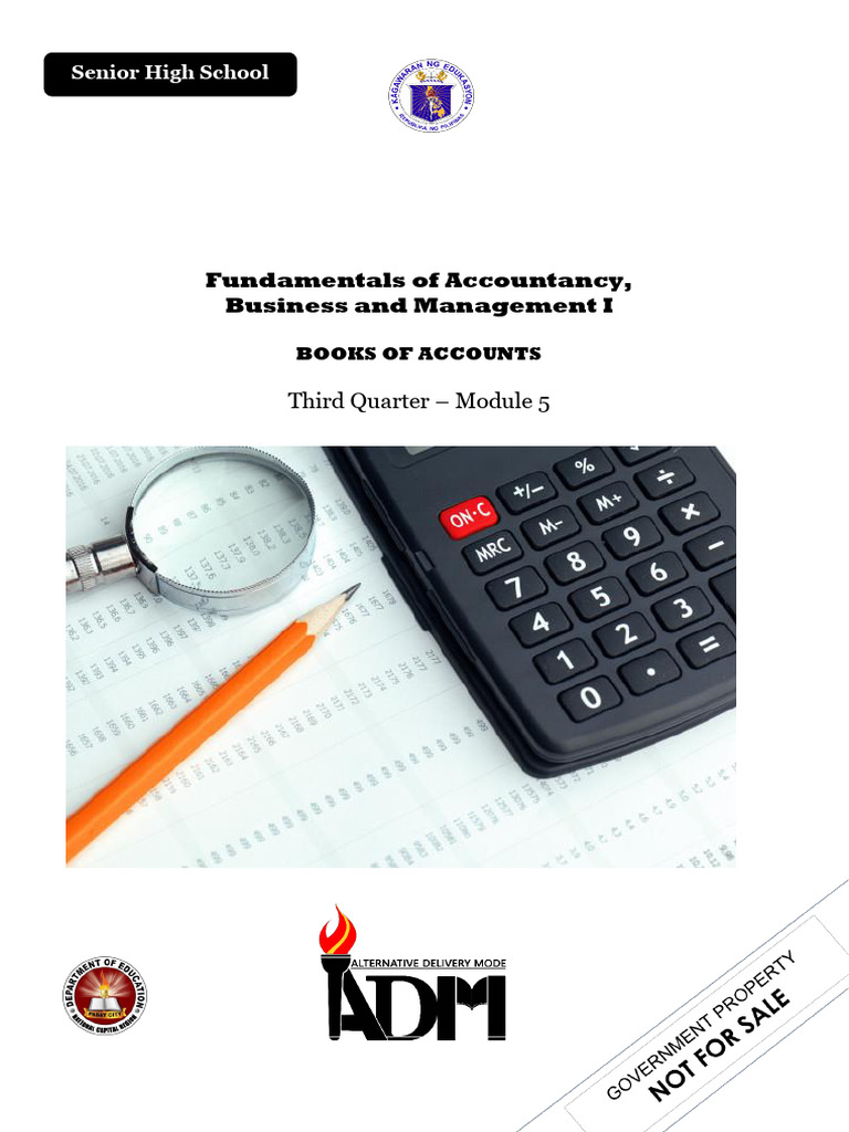 Understanding the 5 Books of Accounts | PDF | Debits And Credits ...