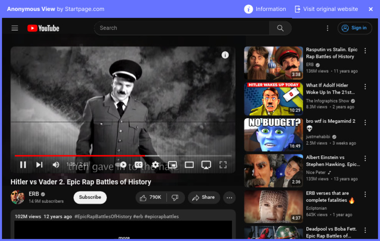 Anonymous View - Startpage - Private Search Engine. No Tracking. No ...