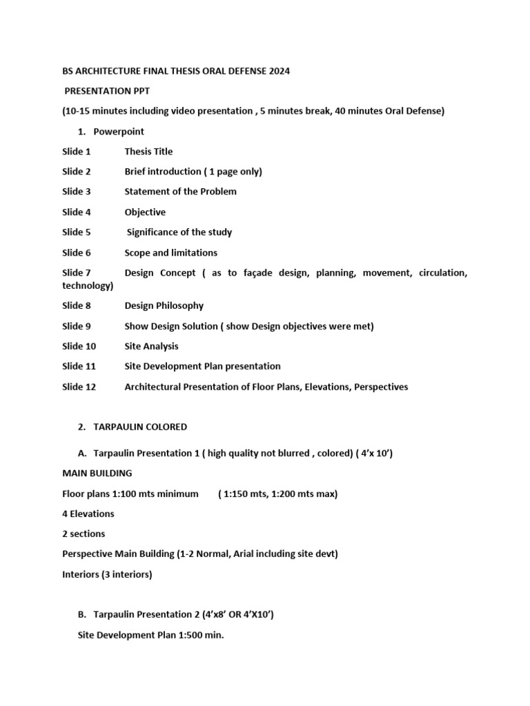 Powerpoint Presentation Ua Thesis 2024 | PDF | Thesis