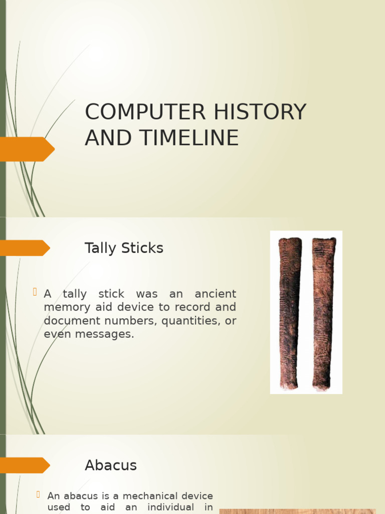 Computer History and Timeline | PDF | Computing | Computer Engineering