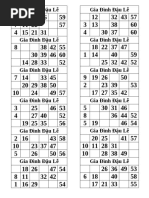 Tao Ve Loto Hoi Cho - Final | PDF