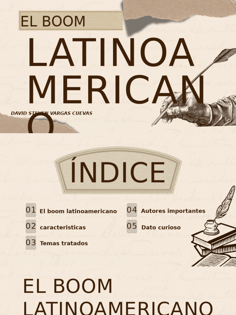 El Boom Latinoamericano | PDF