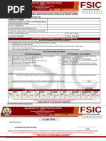 FSED 1F Application Form FSEC For Building Permit Rev02 | PDF