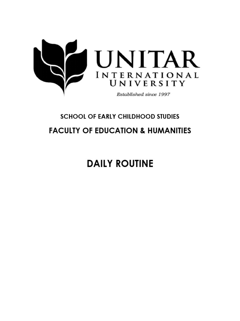 Sample_-_Daily_Routine | PDF