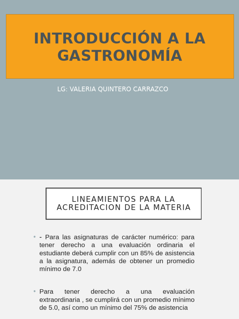 INTRODUCCIÓN A LA GASTRONOMÍA | PDF | Trigo | Maíz