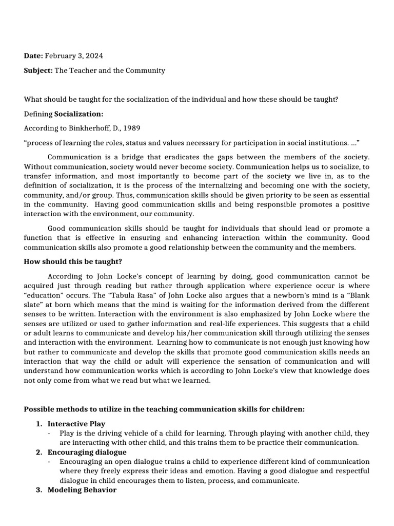 PROFEd-103 | PDF | Learning | Communication PROFEd-103 | PDF | Learning | Communication