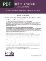 AAE Endo Diagnosis 230611 113009 | PDF | Medical Diagnosis | Dentistry ...