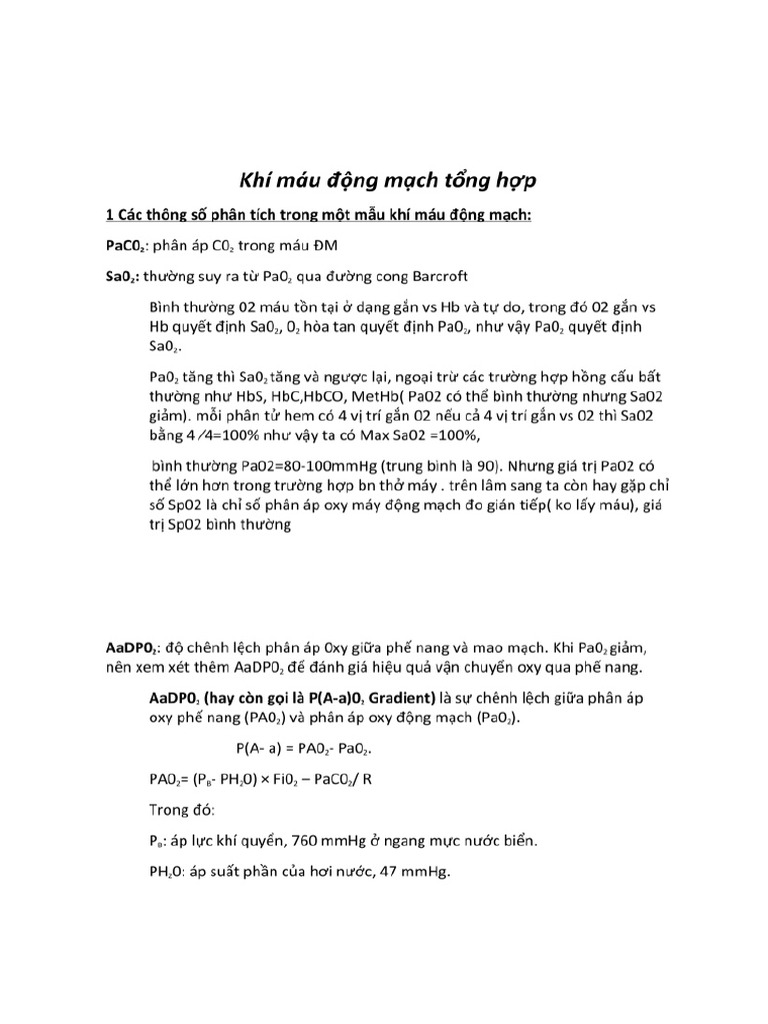 Khí Máu Đ NG M CH T NG H P | PDF