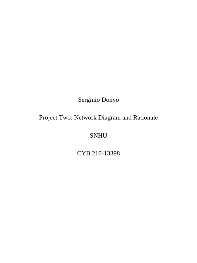 CYB 210 - 7-2 Project - Two | PDF