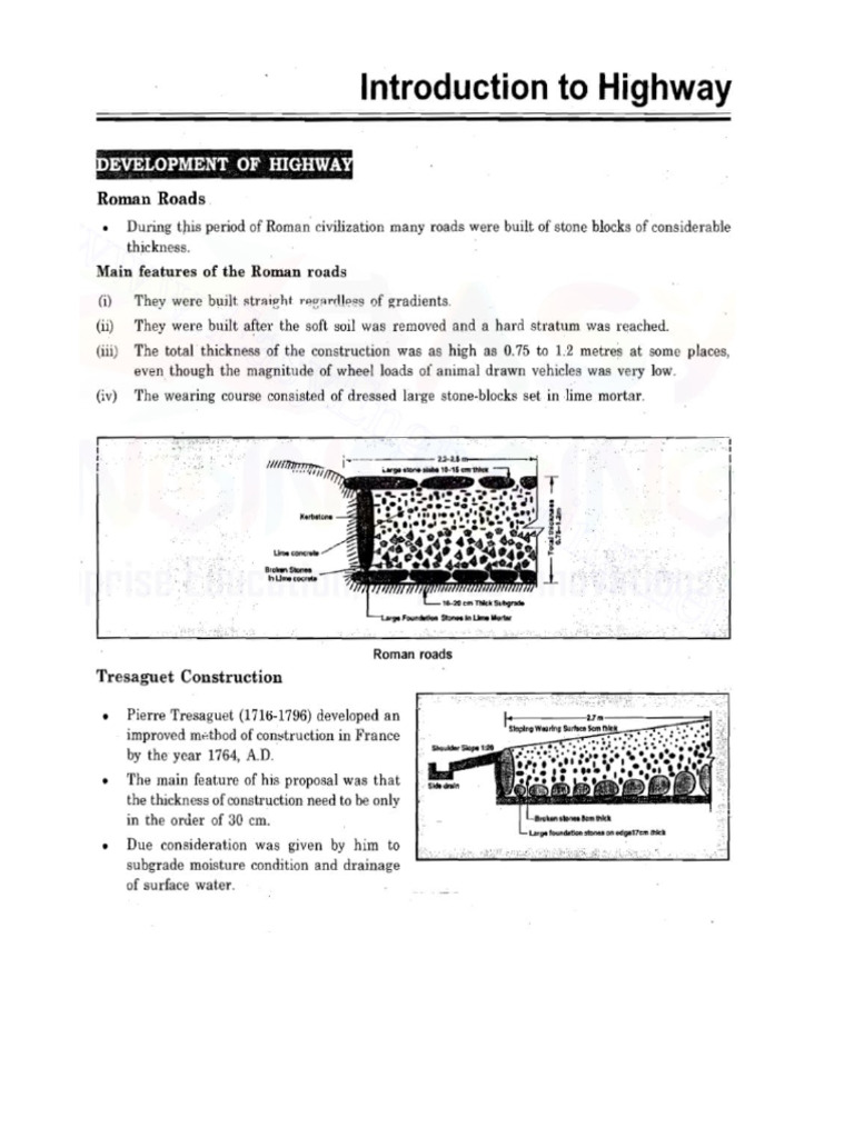 Introduction To Highway | PDF