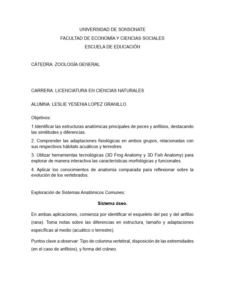 Rana y Peces | PDF | Branquia | Respiración