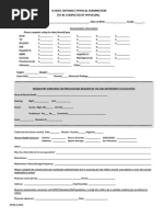 Florida School Entry Health Exam Form | PDF | Tuberculosis | Health Care