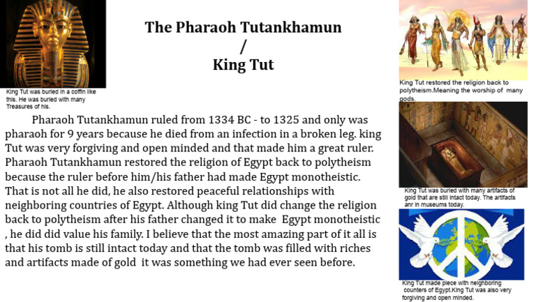 Egyptian Pharaoh Choice Assignment | PDF