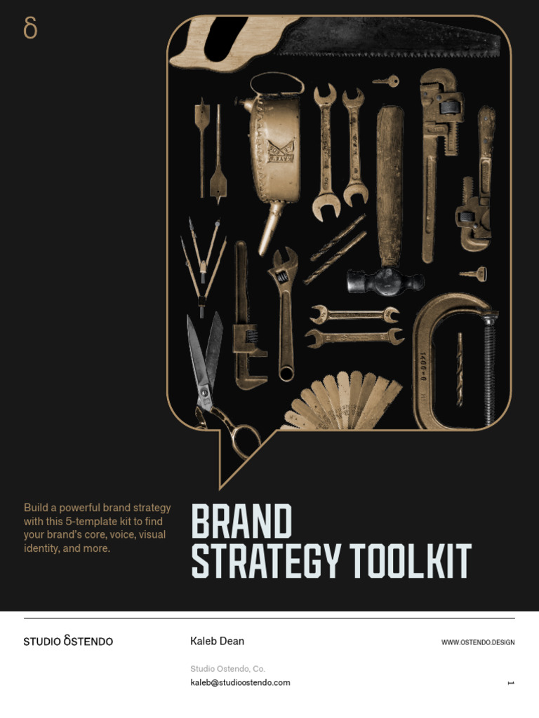 THe Branding Strategy Tool Kit | PDF | Brand | Typefaces