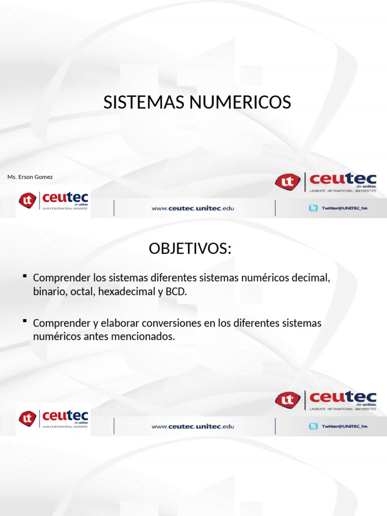 Sistemas Numéricos y Conversiones | PDF | Codificaciones | Matemática ...