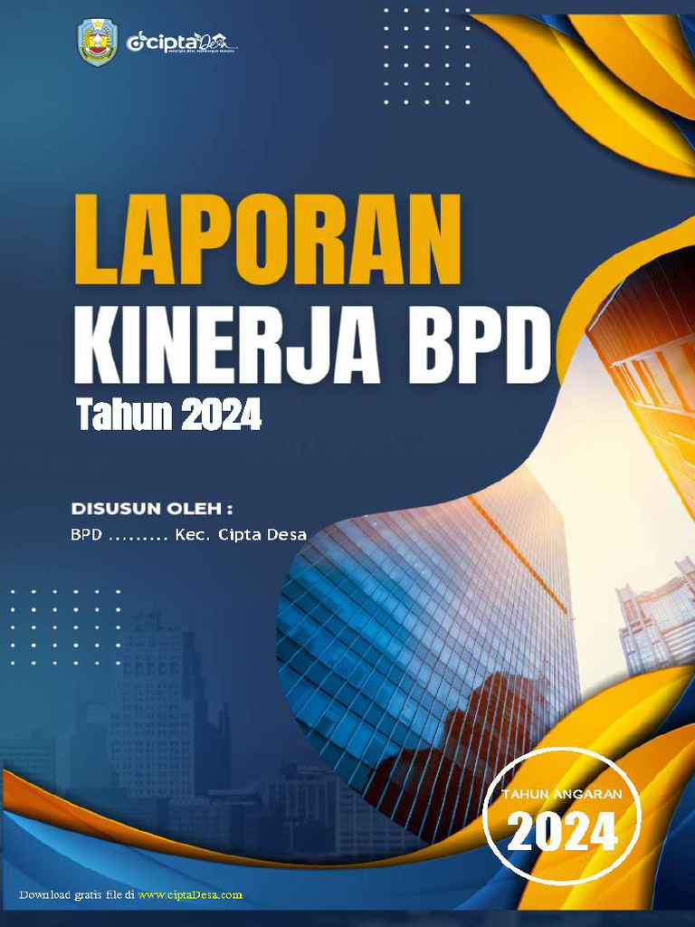 2024 - Laporan Kinerja BPD | PDF