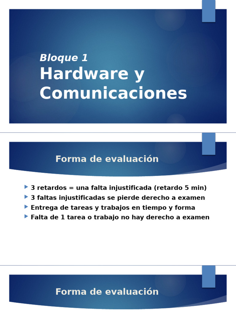 1.-Hardware y Comunicaciones | PDF | Red de computadoras | Red de área ...